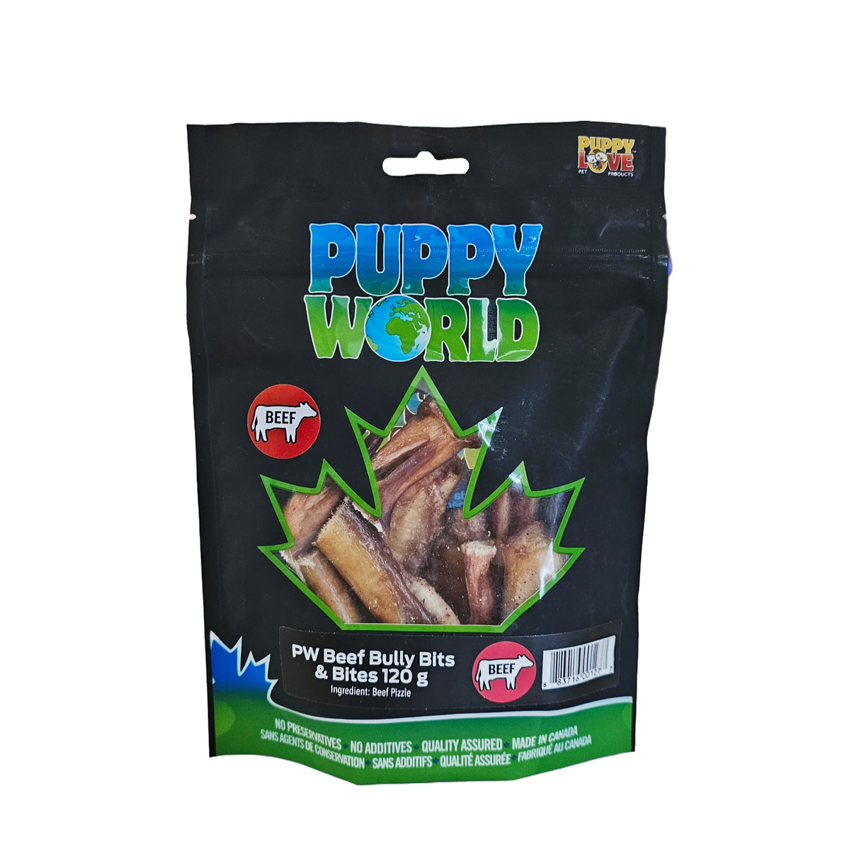 Beef Bully Bits & Bites – Puppy Love Raw Freeze Dried Feasts