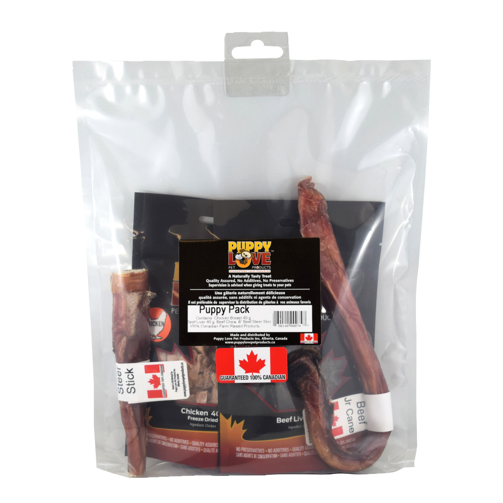 Starter Box - Raw Freeze-Dried Feasts Bundle with Scoop & Puppy Pack – Puppy Love Raw Freeze ...